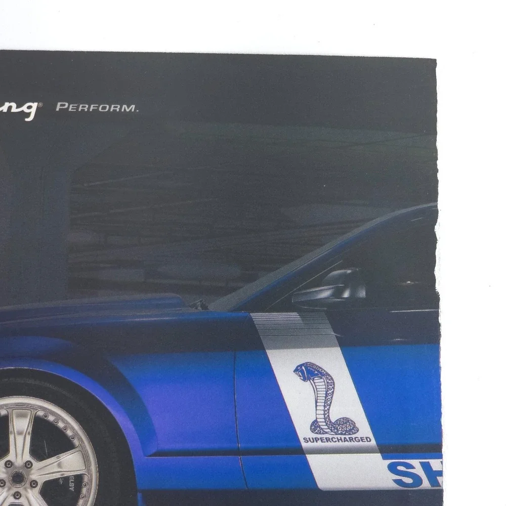 Ford | Art | Vtg Ford Mustang Shelby Gt50 Advertising Print Ad Garage ...